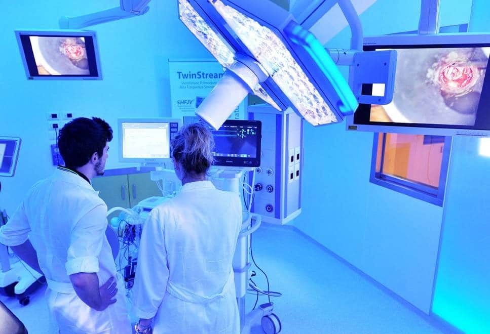 New operating rooms ORL department Molinette Hospital, Torino - Operamed