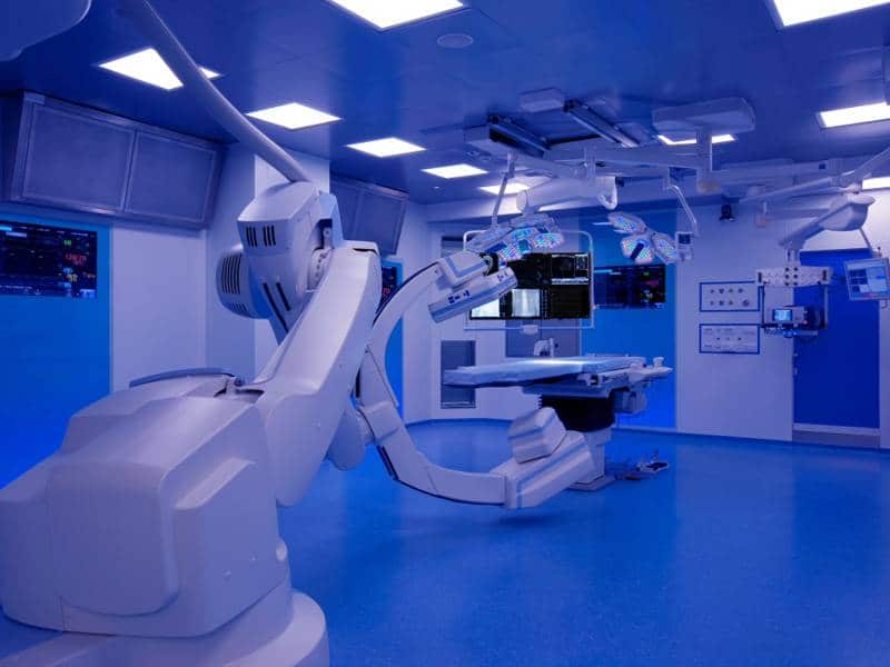 New hybrid operating room, Hospital of Cuneo - Operamed